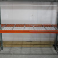Interlake Teardrop Upright Pallet Rack - Welded Bracing