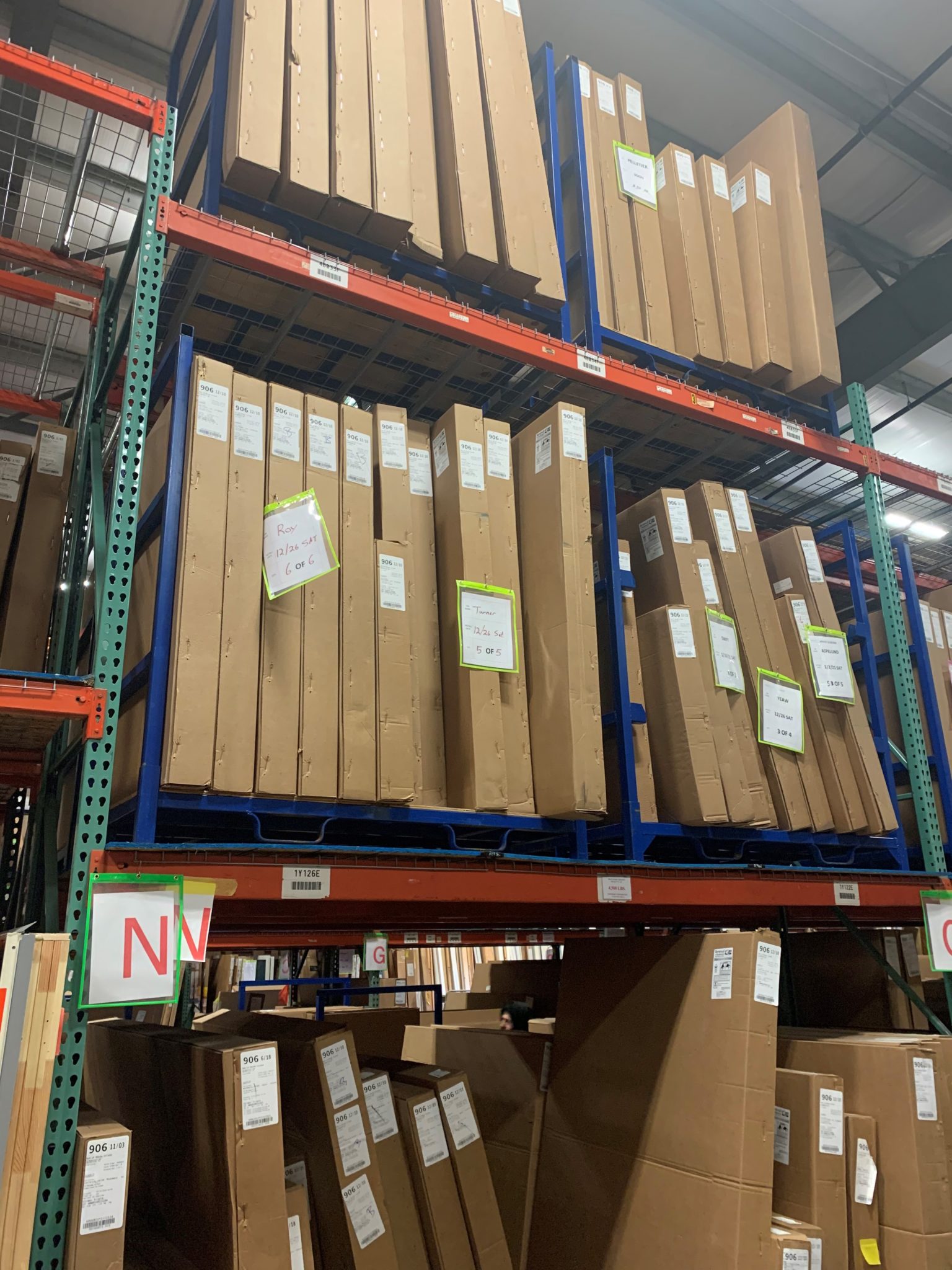 Window & Door Transport Stands | Warehouse Rack and Shelf