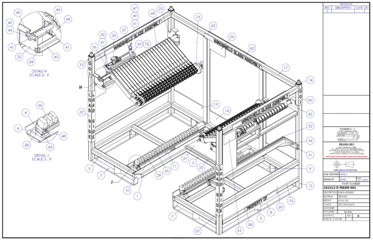 Windshield Glass Storage Racks | Auto Glass Storage Racks