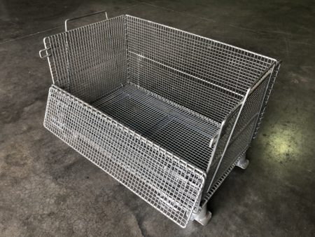 Collapsible Wire Baskets | Industrial Wire Mesh Baskets