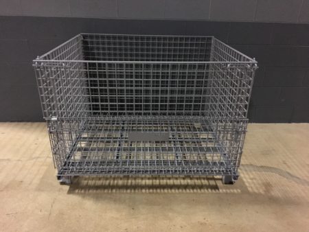 Wire Containers | Collapsible & Folding Wire Containers