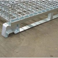 Heavy Duty Feet for Wire Containers | Wire Basket Feet