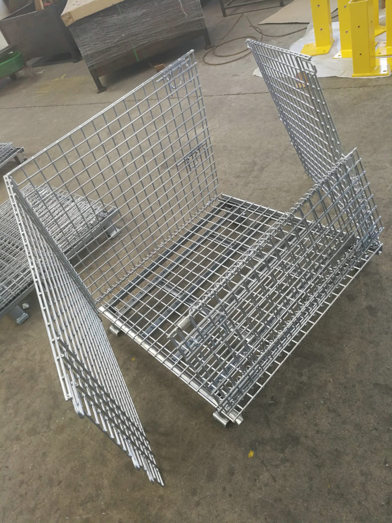 Custom Wire Baskets | Industrial Metal Storage Bins