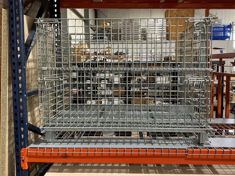 Heavy Duty Rack Wire Decking with Steel Top Plate