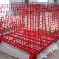 Custom Containers | Folding Wire Containers | Warehouse Rack and Shelf