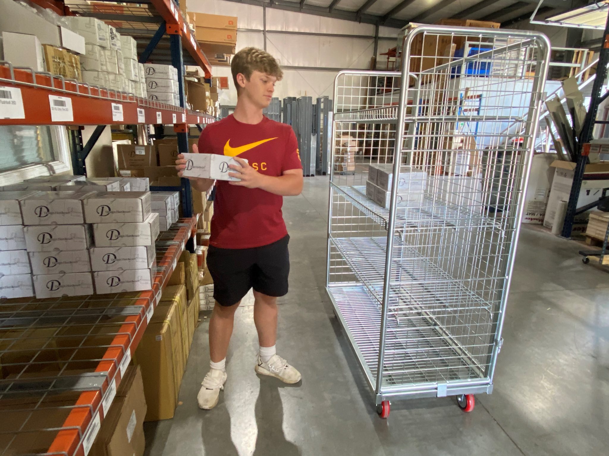 Wire Shelf Carts | Warehouse Carts | Order Stock Picking Carts