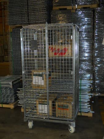 Mobile Wire Security Carts | Security Carts on Wheels