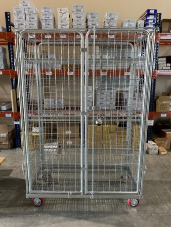 Mobile Wire Security Carts | Security Carts on Wheels