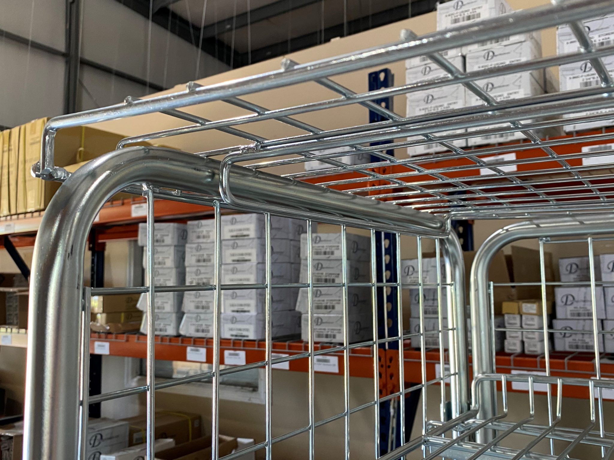 Mobile Wire Security Carts | Security Carts on Wheels