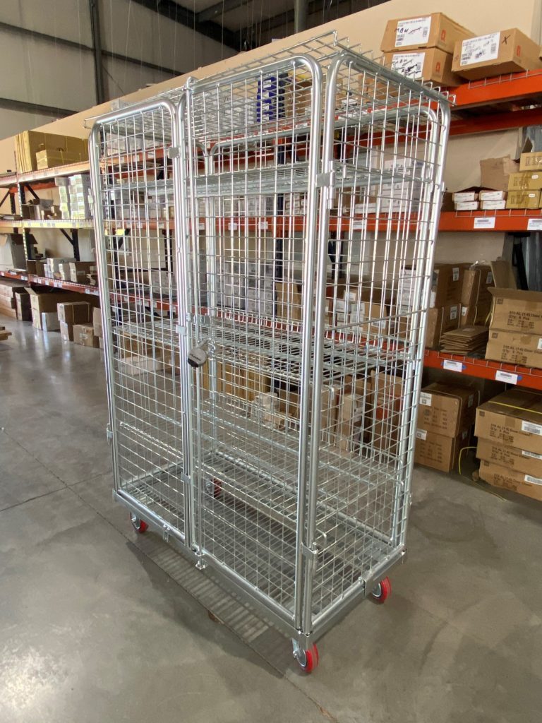 Mobile Wire Security Carts | Security Carts on Wheels