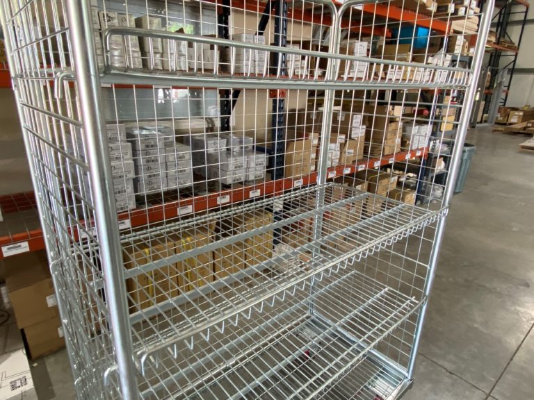 Wire Shelf Carts | Warehouse Carts | Order Stock Picking Carts