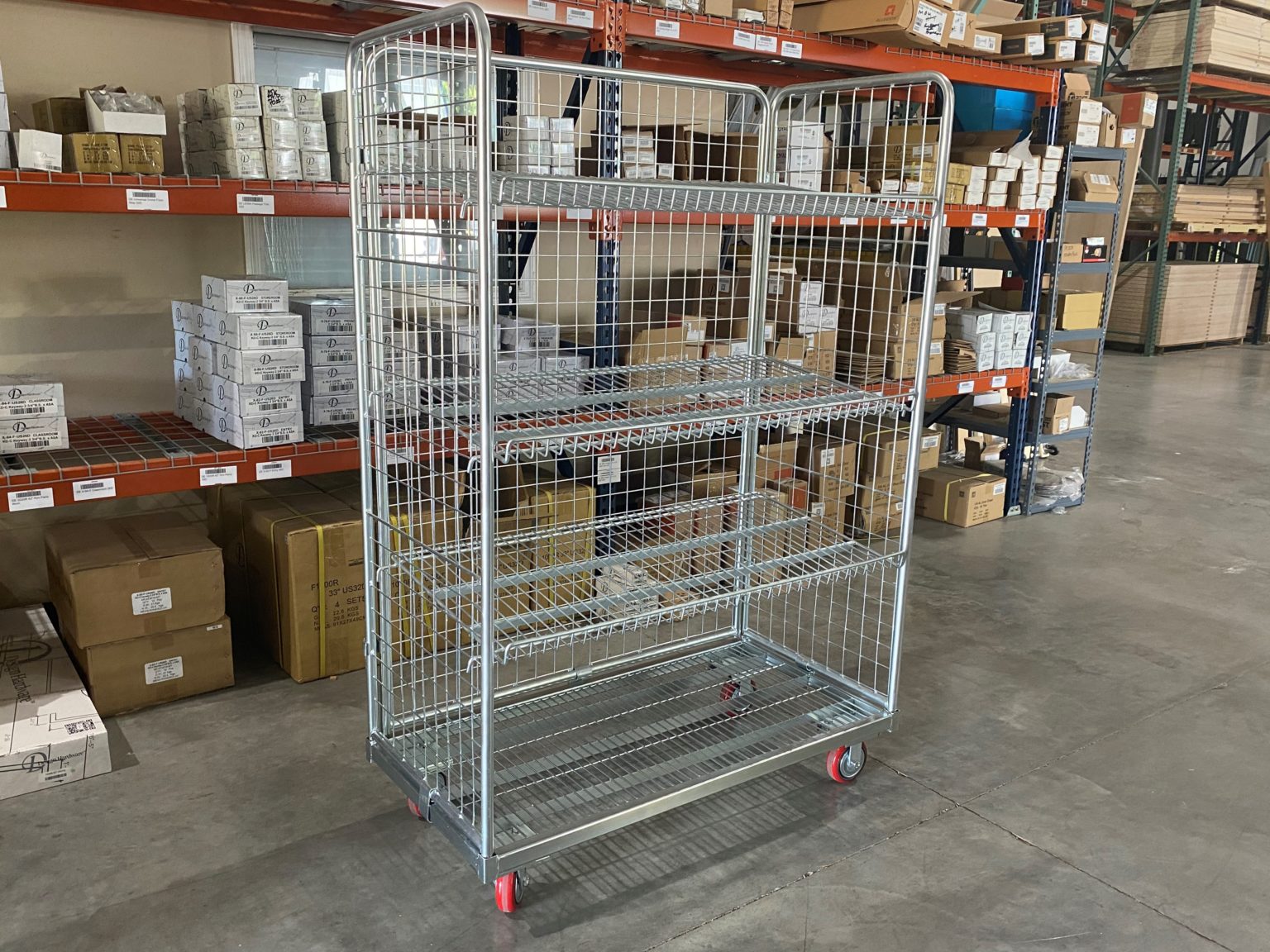 Wire Shelf Carts | Warehouse Carts | Order Stock Picking Carts