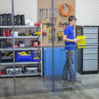 Tool Cribs | Equipment Cages | Wire Tool Storage Cages