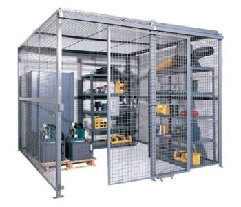 Tool Cribs | Equipment Cages | Wire Tool Storage Cages