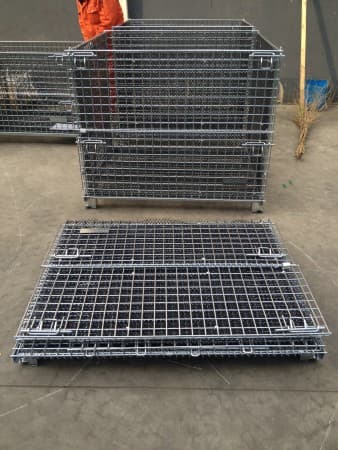 Plastic Mesh Shipping Container Liners for Wire Bins