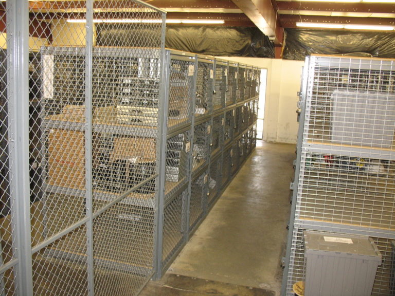 Evidence Storage Lockers & Cages for Police Departments
