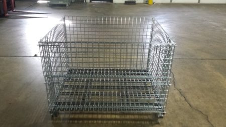 Folding Wire Containers | Collapsible Storage Containers