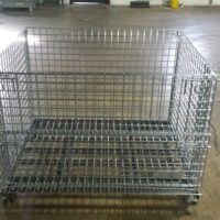 Folding Wire Containers | Collapsible Storage Containers