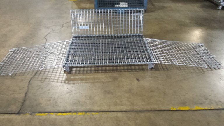 Folding Wire Containers | Collapsible Storage Containers