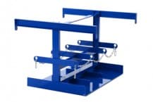 Propane Tank Caddy and Transporter Forklift Attachment