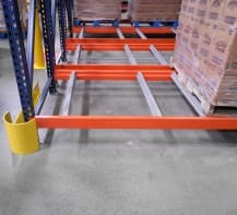 End of Aisle Rack Protectors | Pallet Rack End of Row Guards