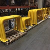 Machine Guard Rails | Stainless Steel Machine Guarding
