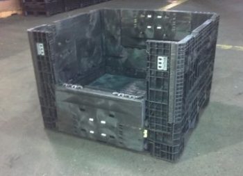 Plastic Bulk Boxes - Warehouse Rack and Shelf