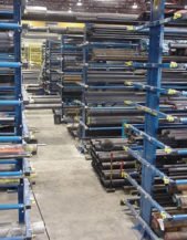 Crank Out Cantilever Rack | Warehouse Rack & Shelf