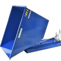 Self-Dumping Forklift Hoppers | Steel Warehouse Hoppers