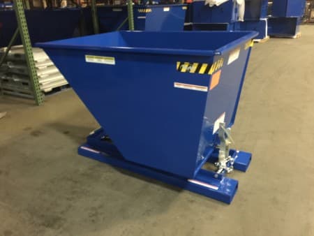 Self-Dumping Forklift Hoppers | Steel Warehouse Hoppers