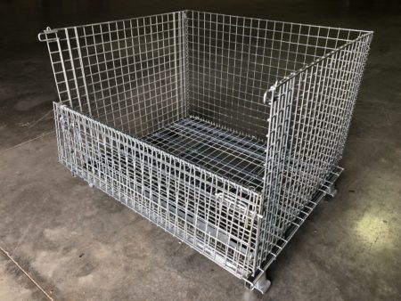 Collapsible Wire Baskets | Industrial Wire Mesh Baskets